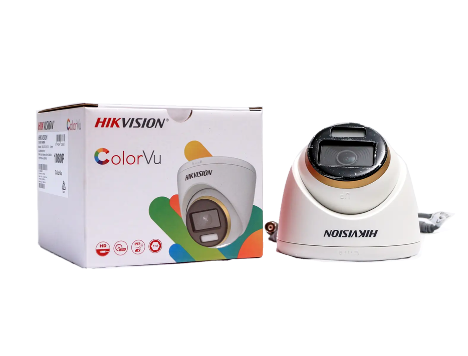 Hikvision DS-2CE70KF0T-MFS ColorVu Series 5MP 3K Analog CCTV Camera ...